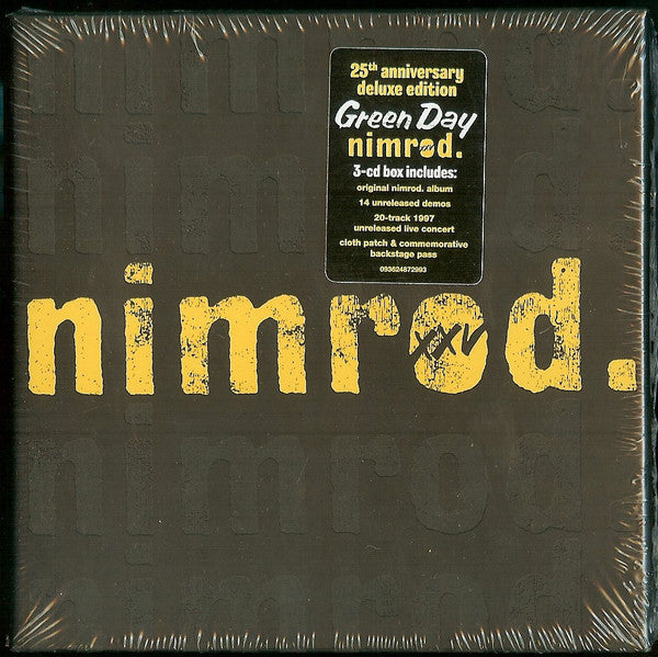 Green Day – Nimrod. XXV 3 x CD, Album, Réédition – Freeson Rock