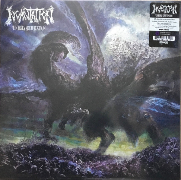 Incantation – Unholy Deification Vinyle, LP, Album, Violet – Freeson Rock