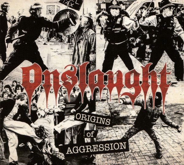 Onslaught – Origins Of Aggression 2 x CD, Album, Digipak – Freeson Rock