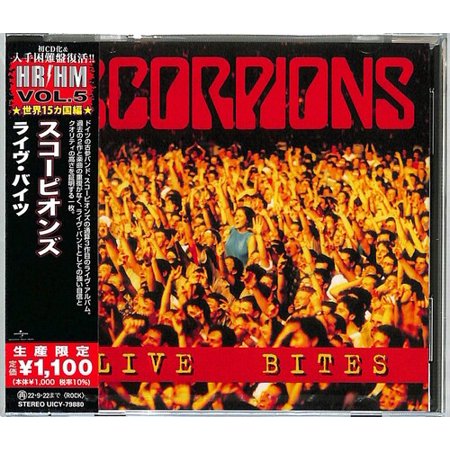 Scorpions – Live Bites CD, Album, Édition Limitée, Réédition – Freeson Rock
