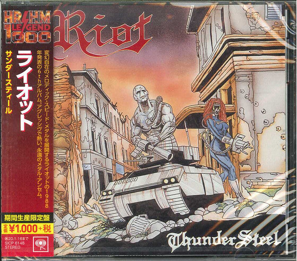 Riot – ThunderSteel CD, Album, Réédition – Freeson Rock