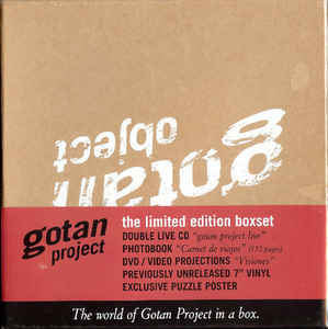 Gotan Project ‎– Gotan Object 2 x CD, Album + Vinyle, 7 " + DVD Coffre ...